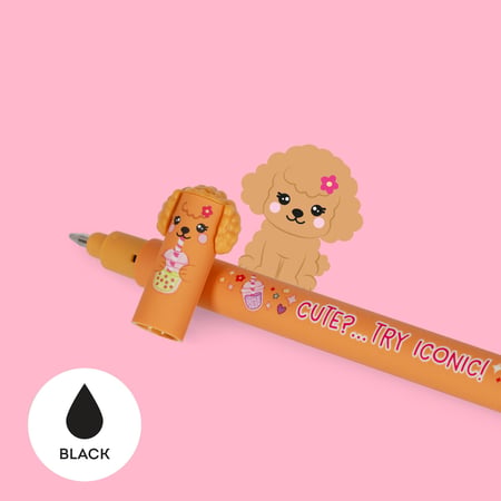 Lot de 3 stylos gel effaçable Legami - Fur ever Friends Chiens - Pointe ...
