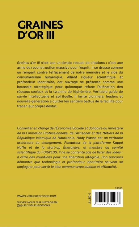 Graines d'or III : Mody Wassa | Cultura