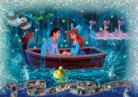Puzzle 40320 pièces - Les inoubliables moments Disney - Ravensburger ...