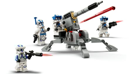 LEGO® 75345 - Pack de combat des Clone Troopers™ de la 501ème légion - LEGO® Star Wars™ - Jeux ...