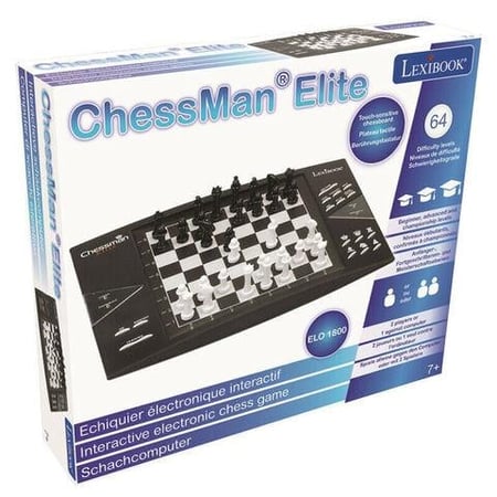Jeu d'échecs Chessman Elite - Lexibook - Échiquiers et Jeux d'Échecs ...