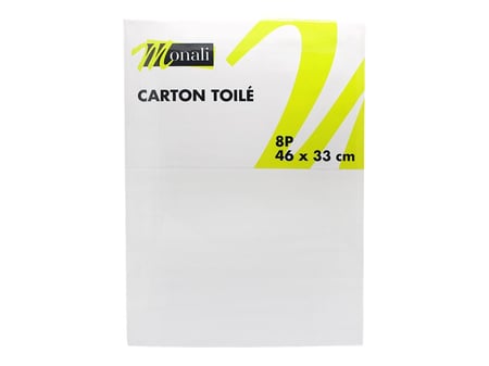 Carton toilé 8P - 46x33cm - Monali - Cartons toilés - Toiles | Cultura