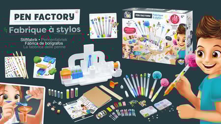Fabrique à stylos - Buki - Coffrets Créatifs pour enfant | Cultura