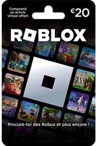 Roblox - Carte cadeau 20€ - Boutique Gamer | Cultura