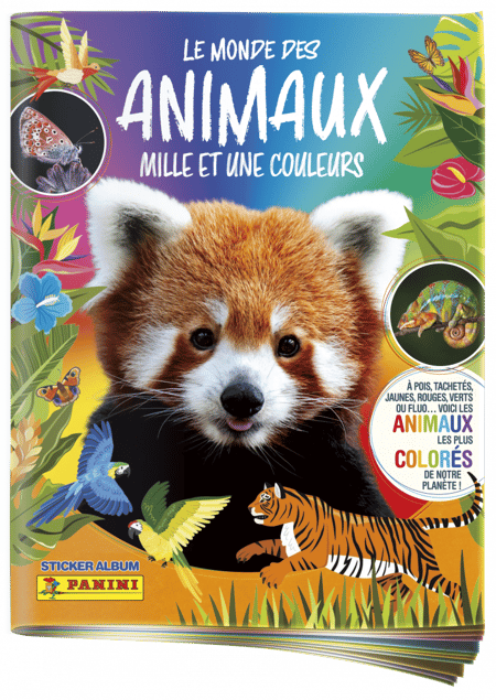 Album + 4 pochettes de stickers Le monde des animaux mille et une ...