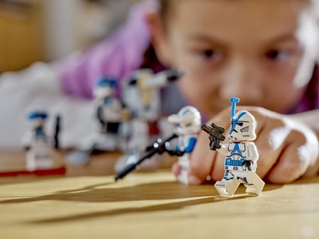 LEGO® 75345 - Pack de combat des Clone Troopers™ de la 501ème légion - LEGO® Star Wars™ - Jeux ...