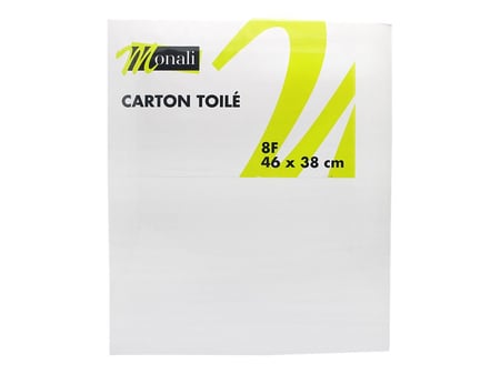 Carton toilé 8F - 46x38cm - Monali - Cartons toilés - Toiles | Cultura