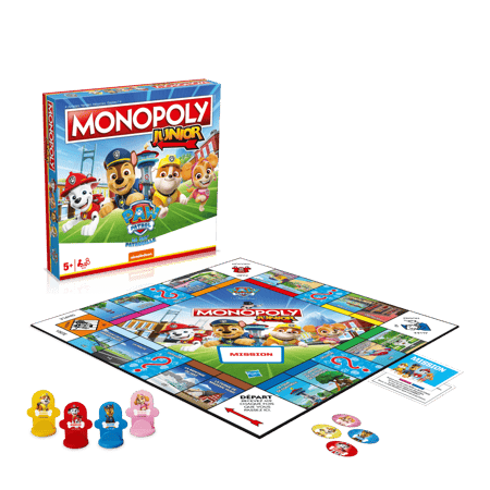 Monopoly Junior La Pat'Patrouille - Jeux de société enfant | Cultura