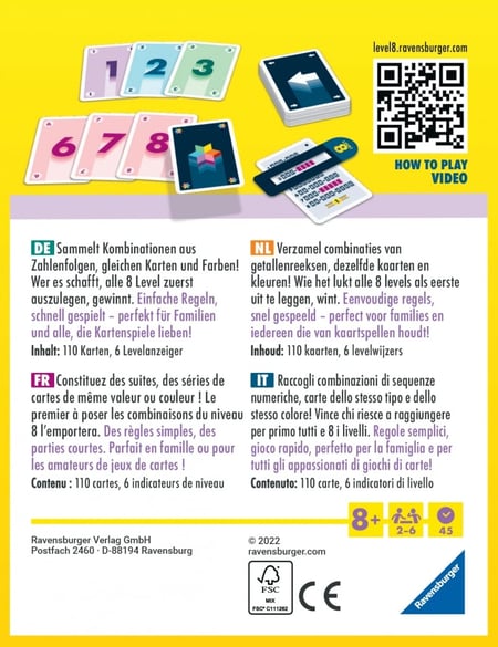 Level 8 - Nouvelle édition - Jeux d'ambiance | Cultura