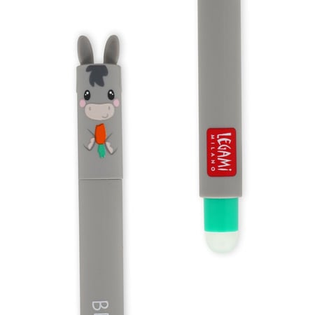 Lot de 4 stylos à encre gel effaçable Legami - Animaux de la ferme ...