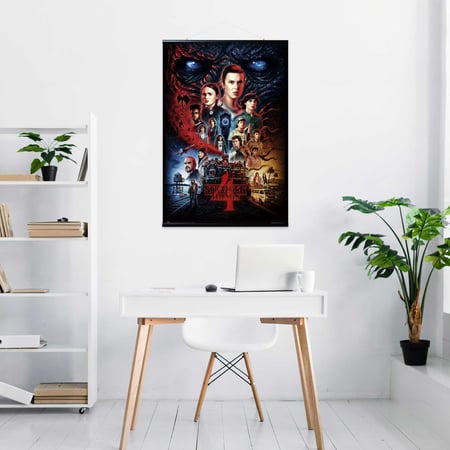 Poster - Stranger things - Vecna's house - Produits dérivés Musique ...