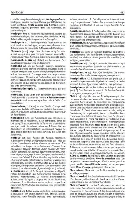 Dictionnaire Larousse maxipoche + (édition 2025) : Collectif ...