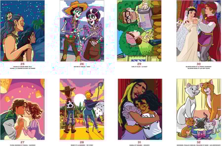 Coloriages mystères - Love stories : Alexandre Karam | Cultura