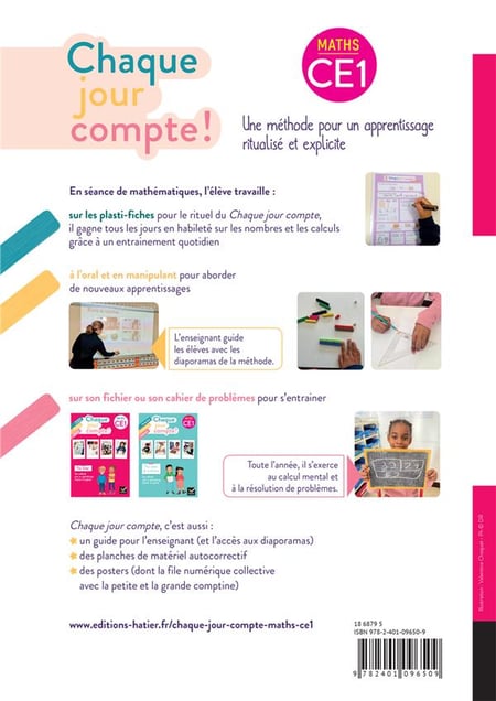 Chaque jour compte ! : maths - CE1 - fichier de l'élève : Caroline ...