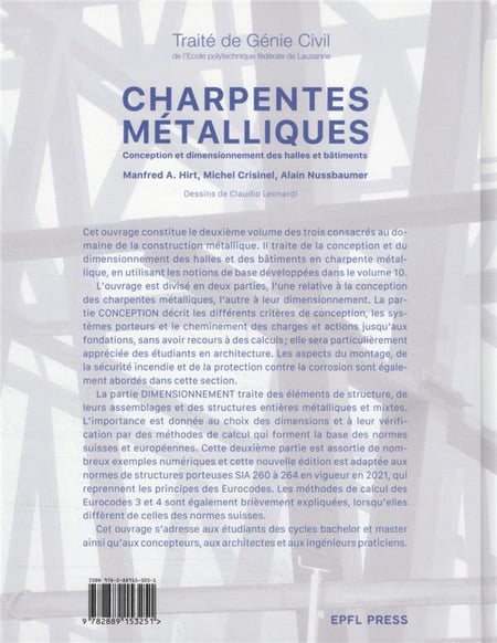 Charpentes métalliques : conception et dimensionnement des halles et ...