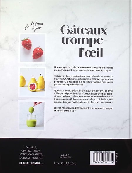 Gâteaux trompe-l'oeil : Emily Misson, Thibaut Lefils - Livres de ...