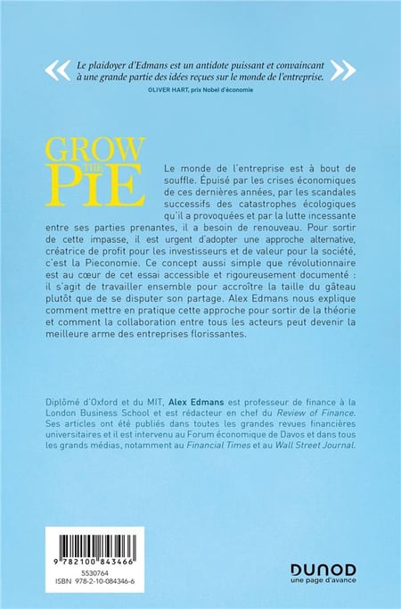 Grow the pie : comment les entreprises peuvent atteindre leurs ...