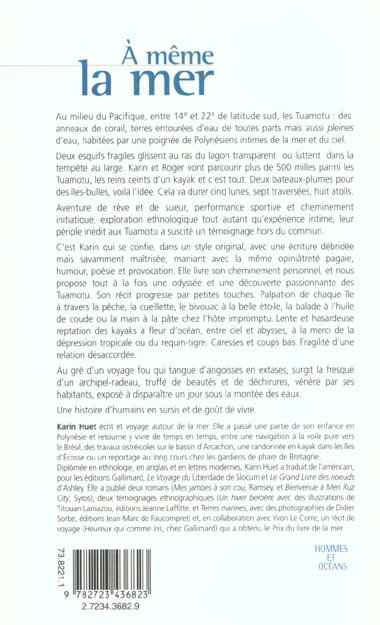 À même la mer : Un voyage en kayak aux Tuamotu : Karin Huet ...