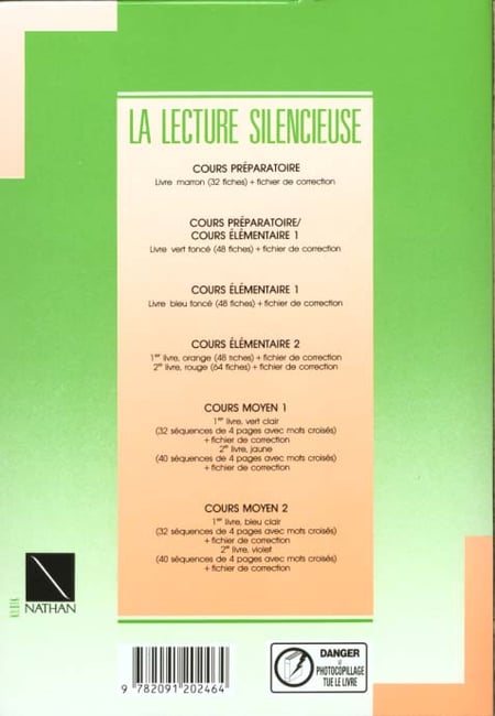La lecture silencieuse - CM1 - fichier de l'élève t.1 : Naidmann ...