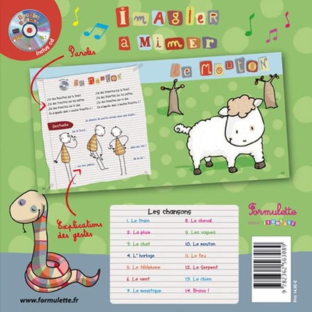 L'imagier à mimer - 14 comptines et jeux de doigts : Rémi, Collectif ...