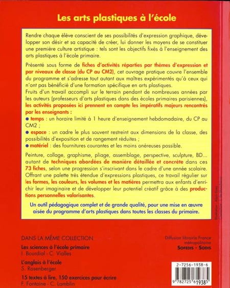 ARTS PLASTIQUES A L'ECOLE : Collectif | Cultura