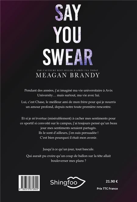 Say you swear : Meagan Brandy - 2379872821 - Romance | Cultura