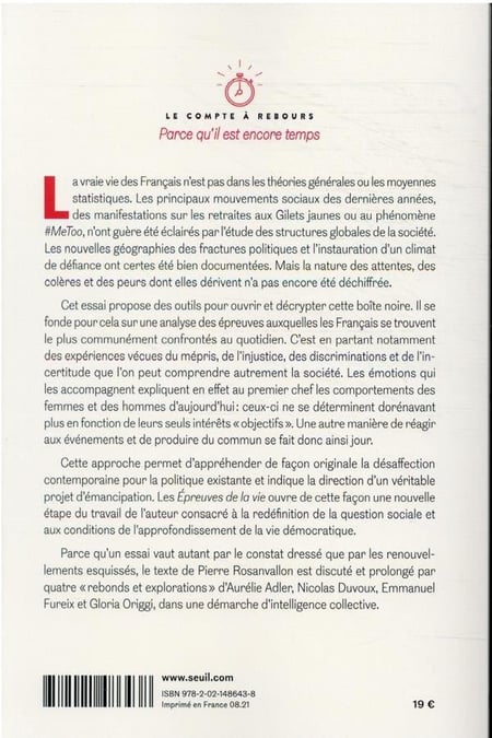 Les épreuves de la vie : comprendre autrement les français : Pierre ...