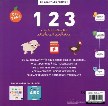 À la ferme, plus de 60 activités pour apprendre les nombres en s ...