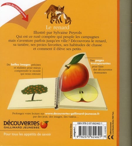 Le renard : Collectif - 2070624625 - Les documentaires dès 6 ans ...