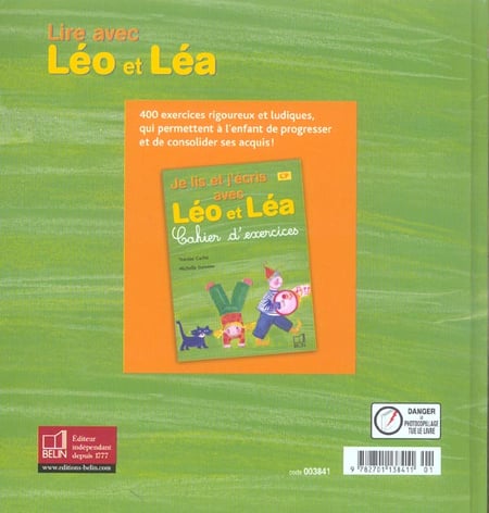 Lire avec léo et léa - méthode de lecture cp - livre de l'élève : Michelle Sommer, Thérèse Cuche ...
