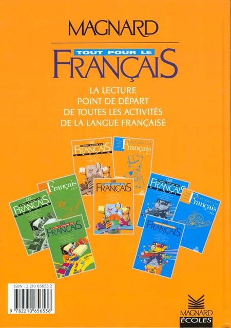 Tout pour le français - cm1 - livre de l'élève - Manuels scolaires ...