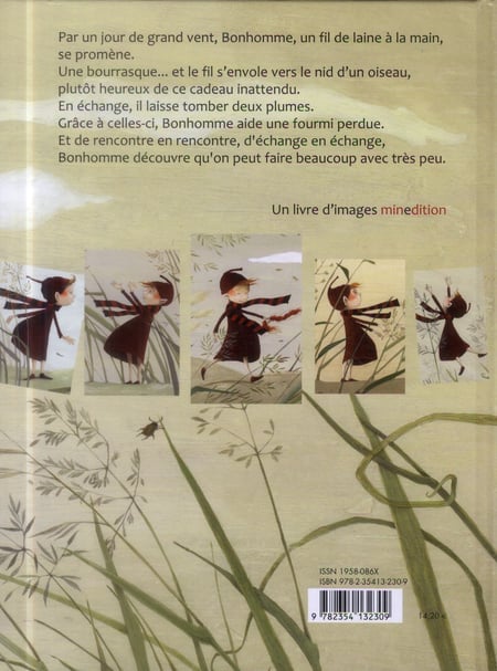 Bonhomme et le fil rouge : Eve Tharlet - 2354132301 - Livres pour ...