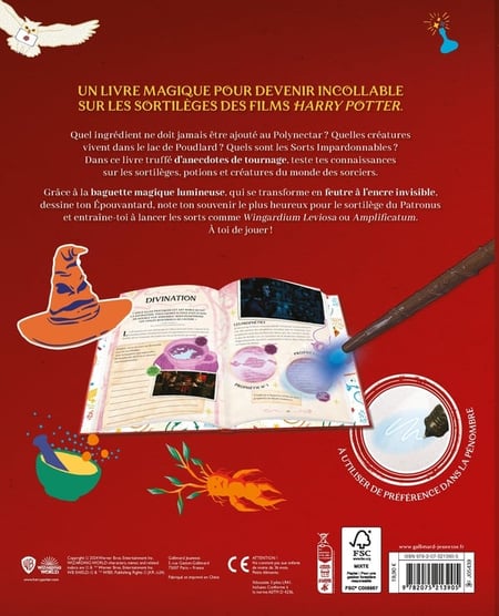 Harry Potter : Sortilèges : Le guide de la magie à Poudlard : Collectif ...