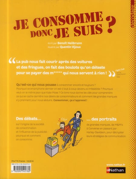 Je consomme donc je suis ? : Benoît Heilbrunn - 2092545787 - Les ...