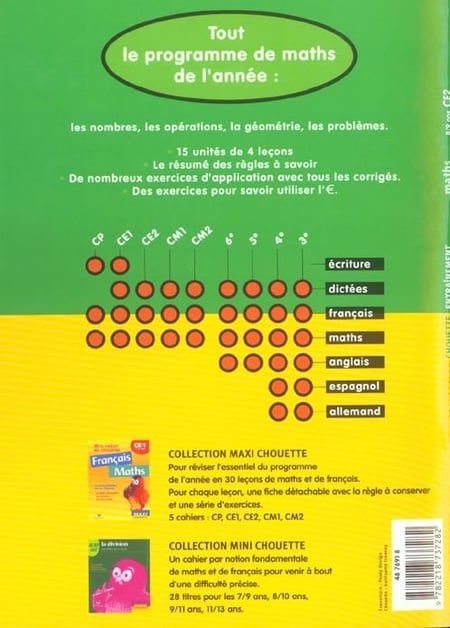 Chouette entraînement - maths - ce2 - exercices - 8/9 ans : Collectif ...