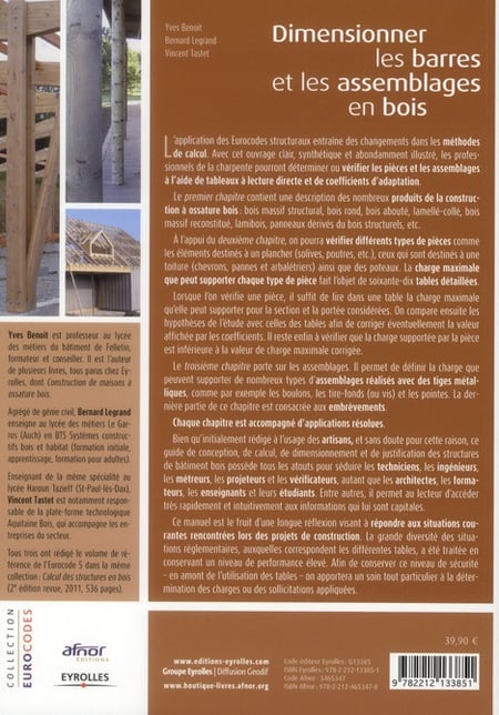 Dimensionner les barres et les assemblages en bois - guide d'application de l'eurocode 5 à l ...