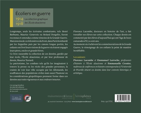 Écoliers en guerre - la collection graphique de l'Ecole alsacienne ...