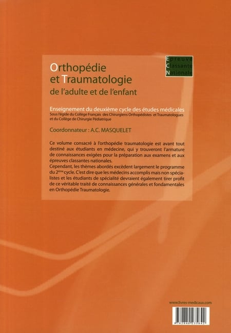 Orthopédie et traumatologie de l'adulte et de l'enfant : Alain-Charles ...