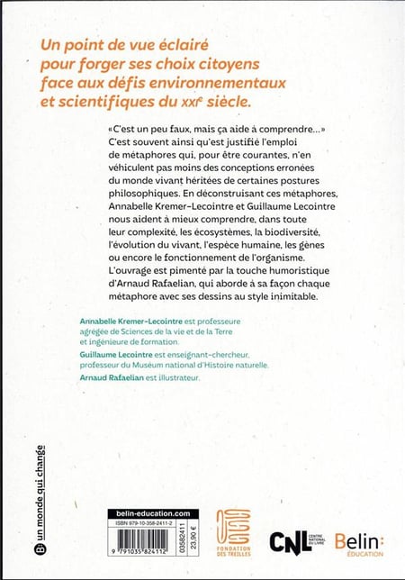 Démystifier le vivant : 36 métaphores à ne plus utiliser : Guillaume Lecointre,Annabelle Kremer ...