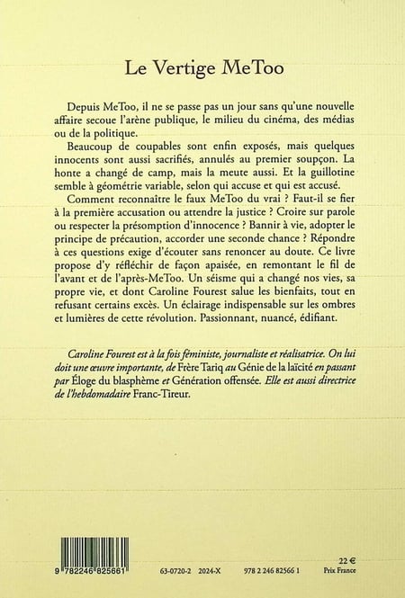 Le Vertige MeToo : Trouver l'équilibre après la nouvelle révolution ...