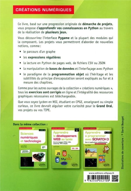 Apprendre la programmation par le jeu - découvrir pygame avec de ...
