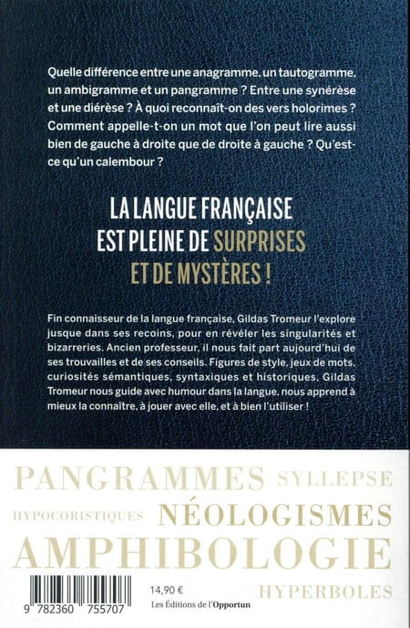 Le grand livre des curiosités de la langue française - 2360755706 ...