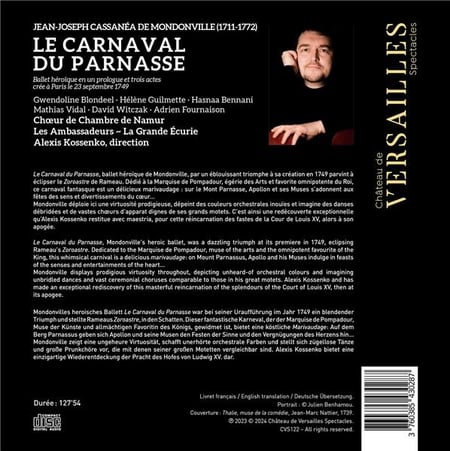 Le Carnaval du Parnasse : Jean-Joseph Cassanéa De Mondonville, Hélène ...
