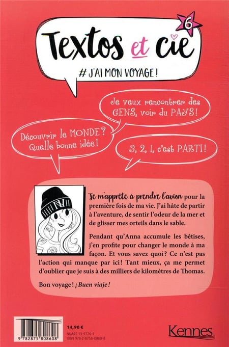 Textos et Cie Tome 6 : #j'ai mon voyage ! : Geneviève Guilbault ...