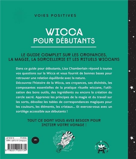 Wicca pour débutants : Lisa Chamberlain | Cultura
