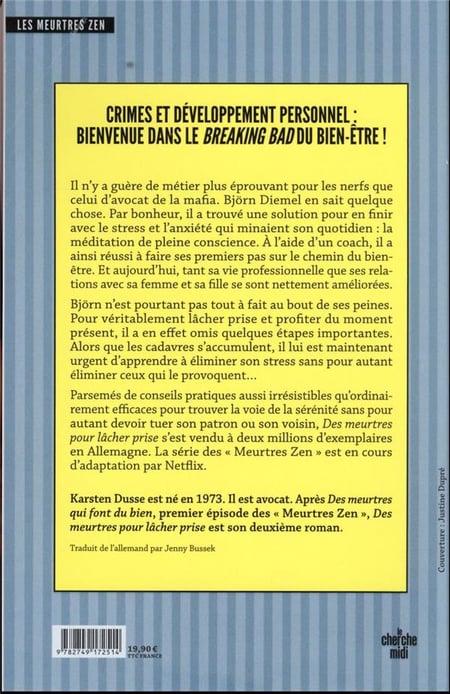 Les meurtres zen Tome 2 : des meurtres pour lâcher prise : Karsten ...