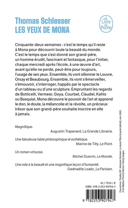 Les Yeux de Mona : Thomas Schlesser | Cultura
