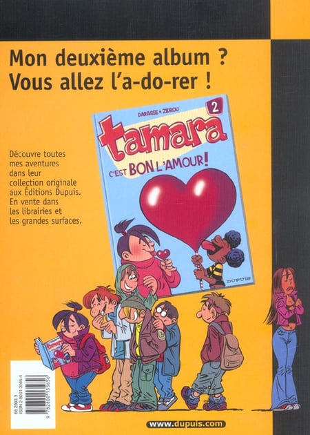 Tamara Tome 1 : combien ?! - 2800135654 - BD Jeunesse | Cultura