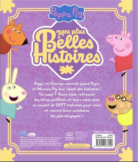 Peppa Pig : mes plus belles histoires : Collectif - 2017237442 - Livres ...