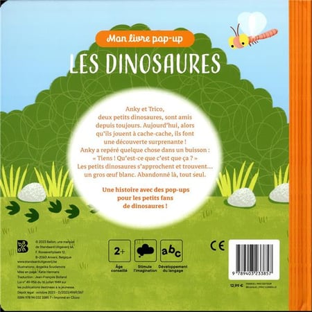 Mon livre pop-up : les dinosaures : Collectif - 9403233850 - Livres ...